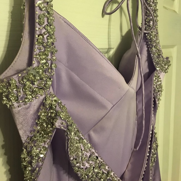 Cache | Dresses | Cach Lavender Prom Dress | Poshmark